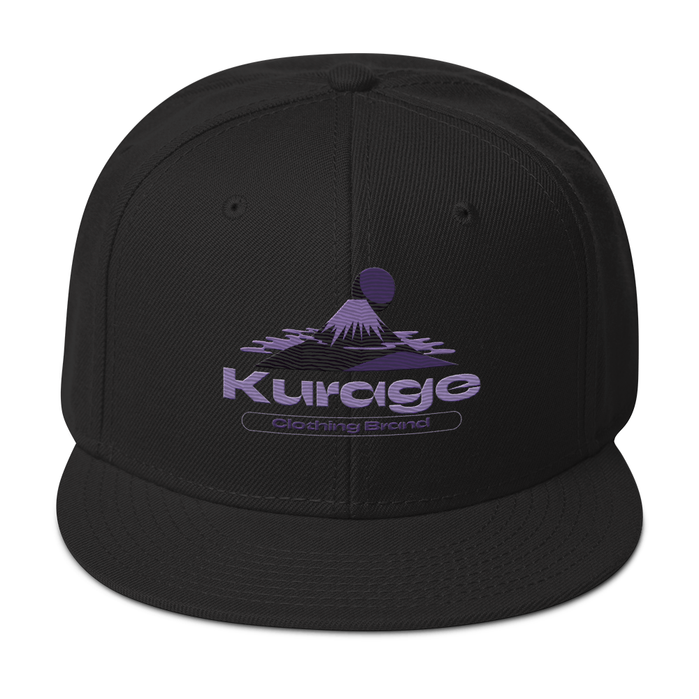 Mount Fuji Snapback Hat – Kurage Clothing Brand